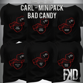 Second Life Marketplace - FKD- CARL - BAD CANDY - MINI FATPACK - Gianni ...